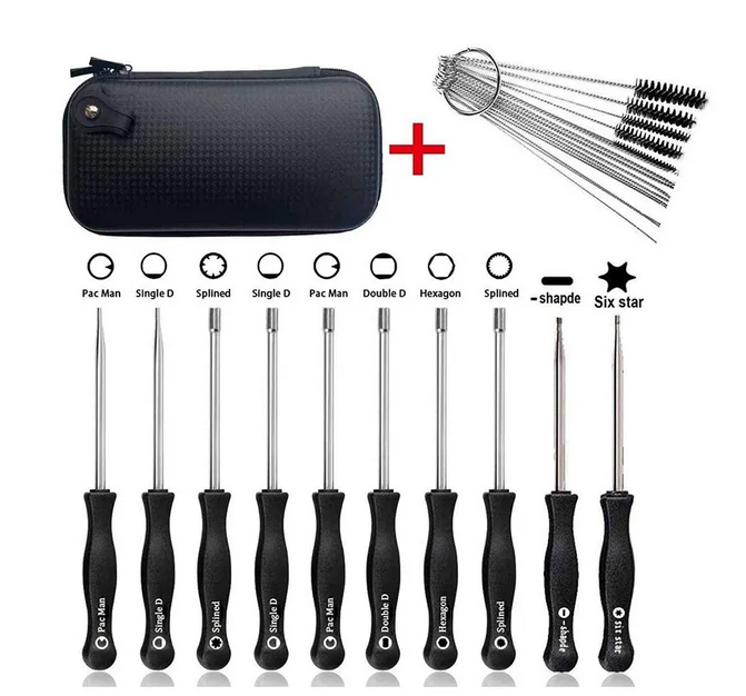 Carburetor adjustment tool screwdriver kit store